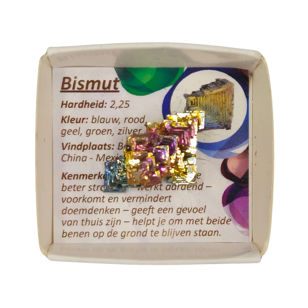 1 Ruwe Bismut Edelsteen 25-40mm kopen - Bismut - NASMA.be